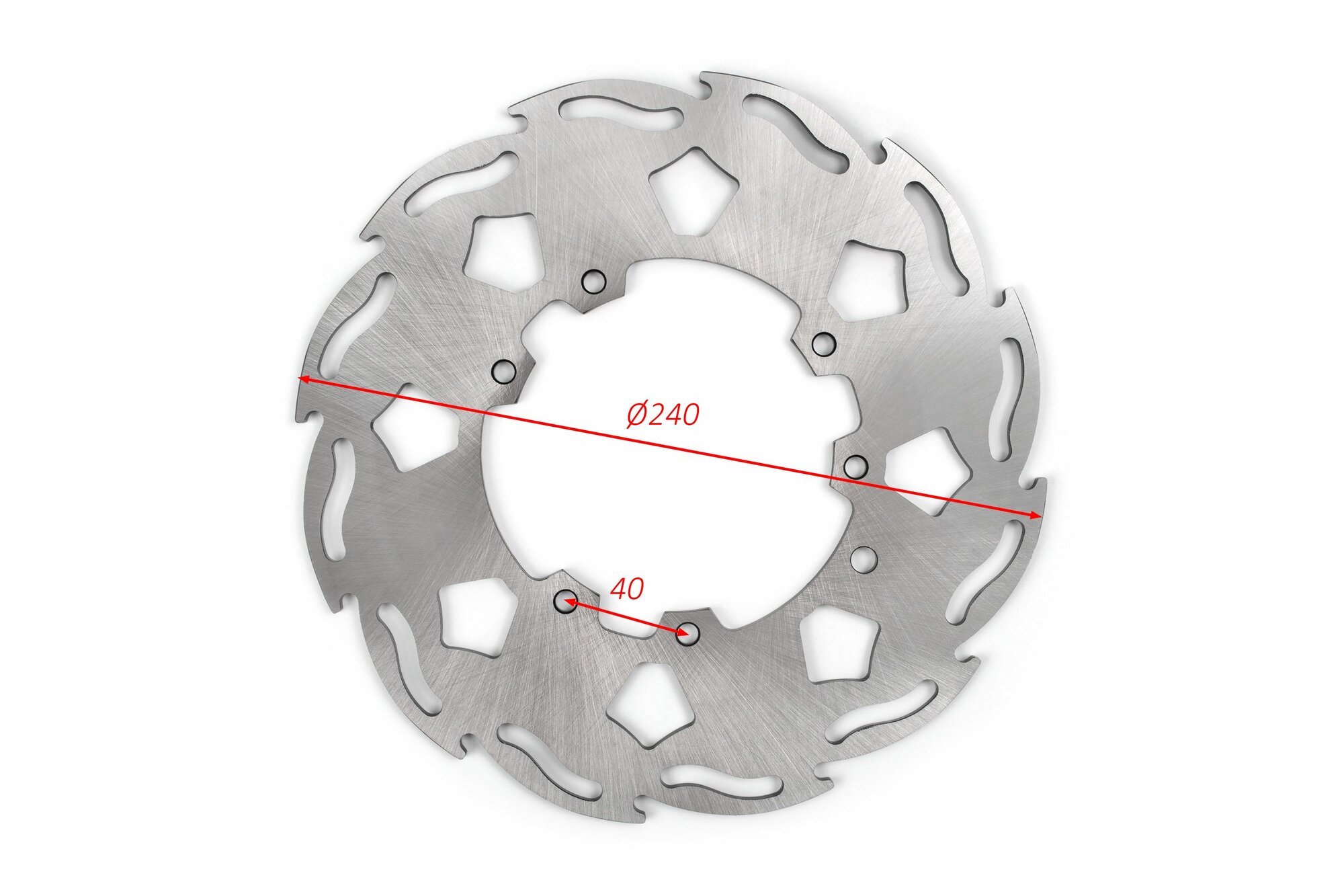 Тормозной диск задний для питбайка GR-X/ Kayo (190мм) 4*100