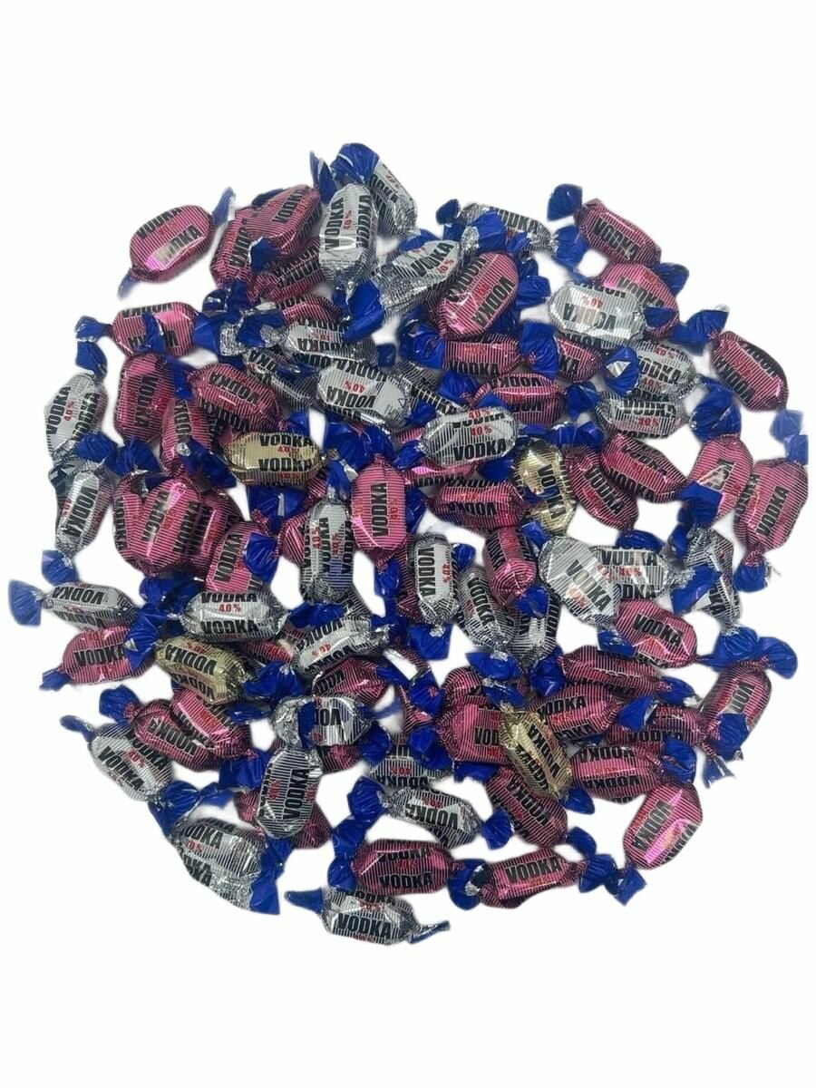 Конфеты шоколадные с водкой микс, три вкуса, Hildebrand, 1кг