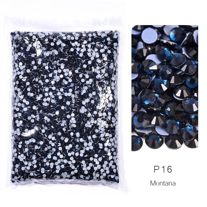 Стразы Montana P16 темно-синий, SS8, 14400 шт