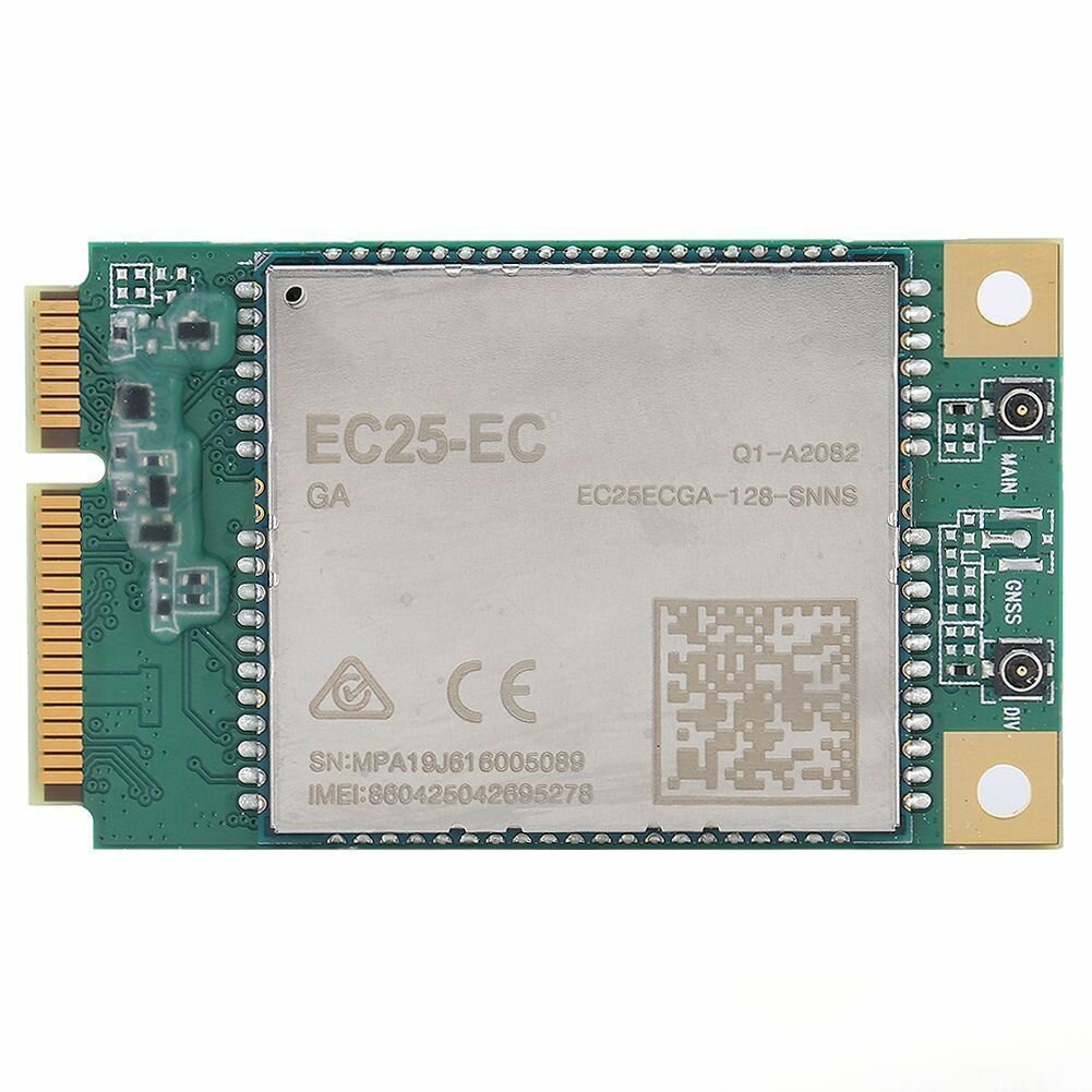4G модуль EC25 Mini PCIe, LTE Cat4, 150 Мбит/с