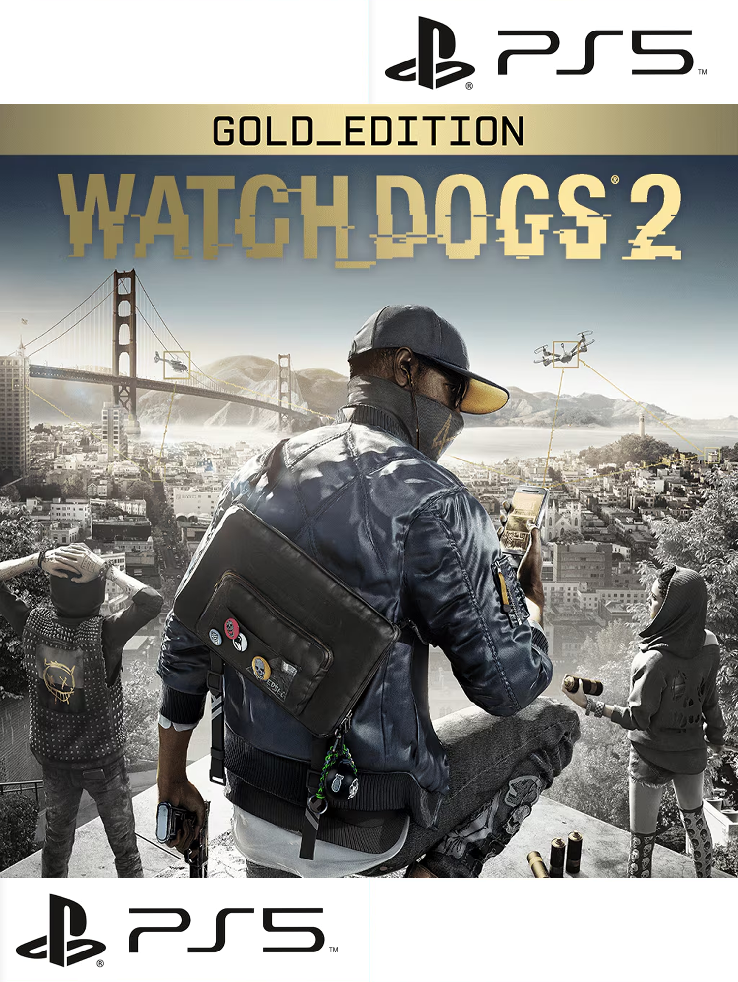Игра Watch Dogs 2 Gold Edition, цифровая версия, PlayStation 5, Английский язык