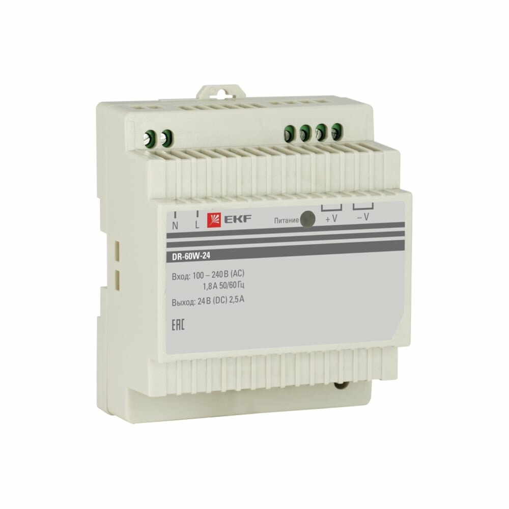 Блок питания EKF DR-60W-24, PROxima