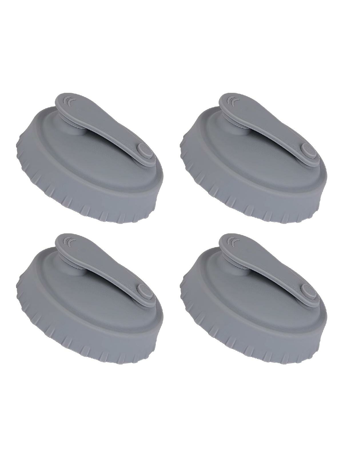 Устойчивая к разливам силиконовая крышка для банок Гибкая посадка Универсальная экологичная конструкция