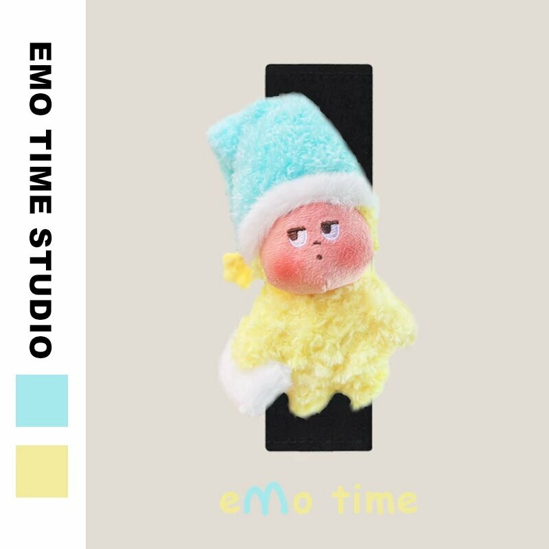 Оригинальный чехол для ремня безопасности автомобиля Little Sun King, милый аксессуар для автомобиля, защита плеча,