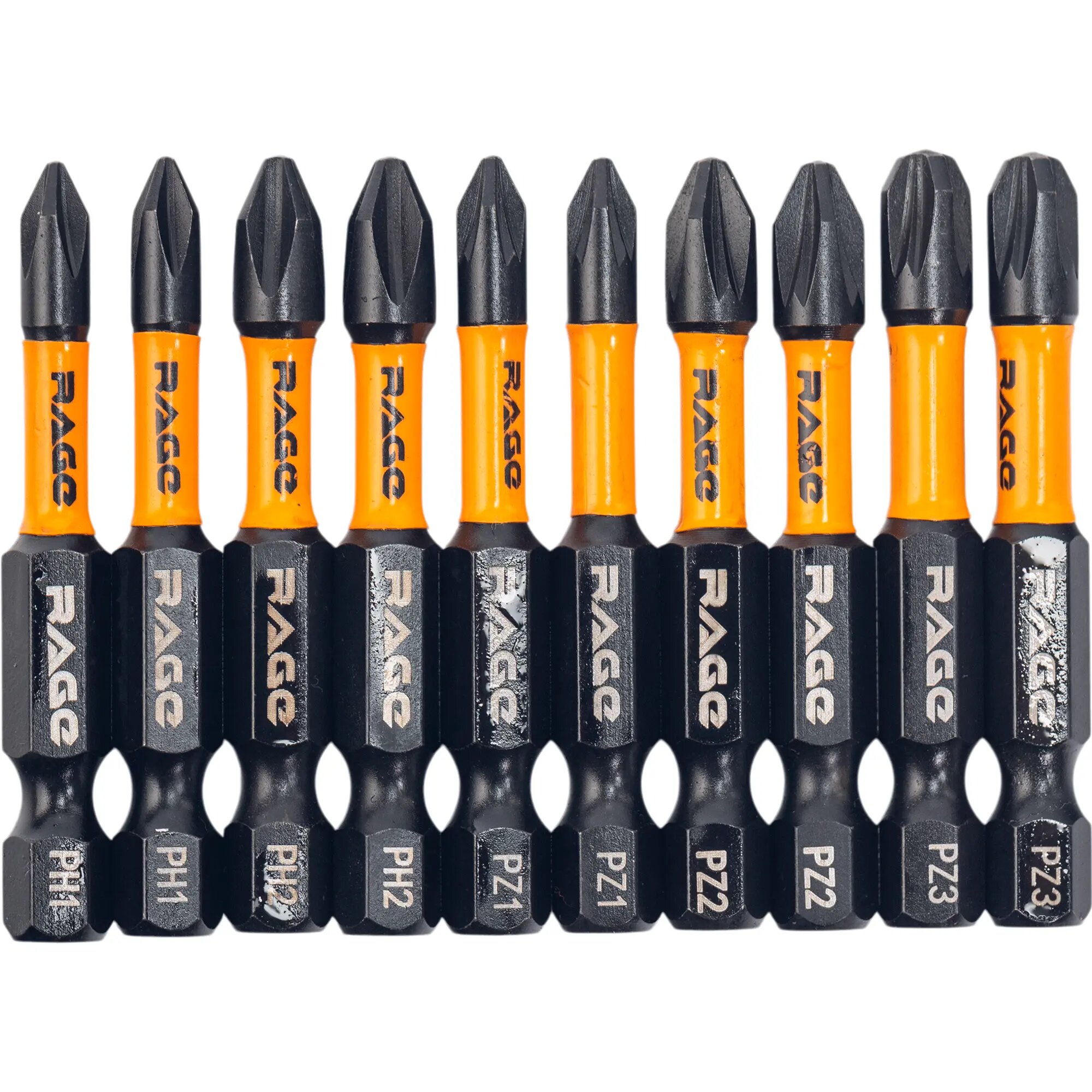 Набор бит ударных магнитных Rage 554192, 5 шт.