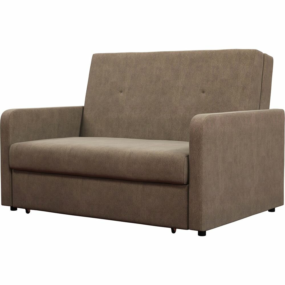 Диван аккордеон Наш Диван Атланта Акк МП 120 серо-коричневый