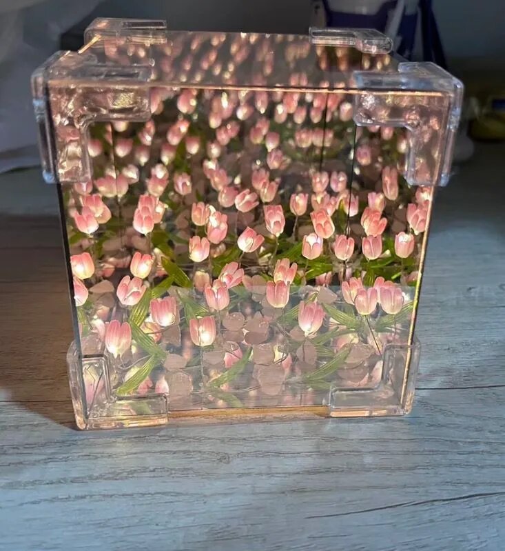 Каркасная светодиодная фигура 10 см