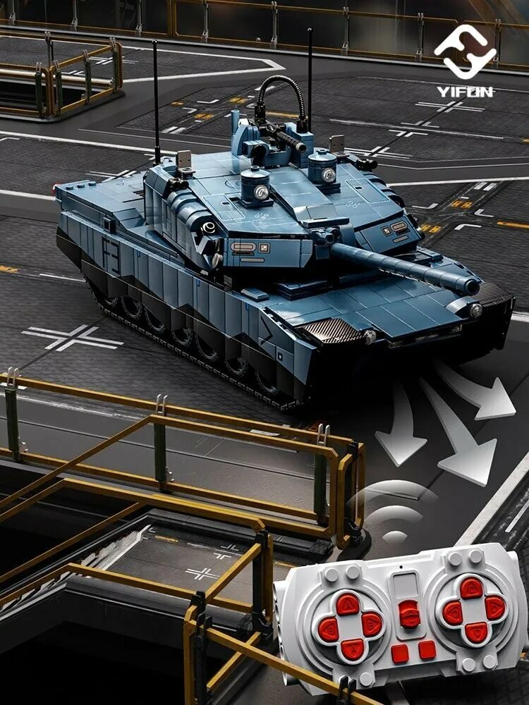 12GO 96005 БМП Абрамс-X /дистанционное управление+2116pcs