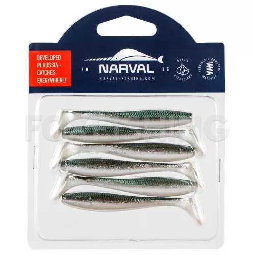 Силиконовая приманка Narval Choppy Tail 8cm #012 6шт.