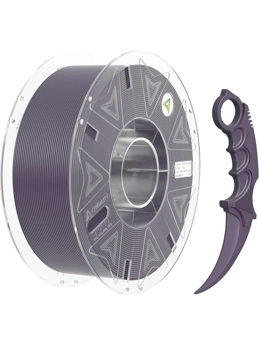 Нить Creality Carbon Fiber PETG 1,75 мм, нить для 3D-принтера