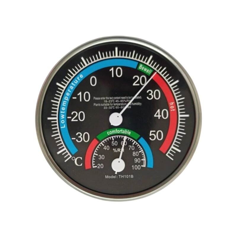 Аналоговые Термометры Гигрометр Настенный Термогигрометр Для Измерения Температуры И Влажности для Помещения Офиса Отеля