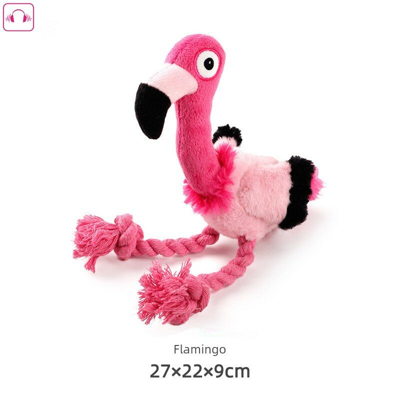 Ультразвуковая бесшумная игрушка для собак AFP: плюшевый крокодил/лев для прорезывания зубов, чистки зубов и снятия