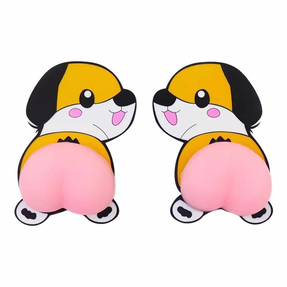 Милые мультяшные наклейки с животными, подходящие для автомобилей, спален, дверей и т. д.