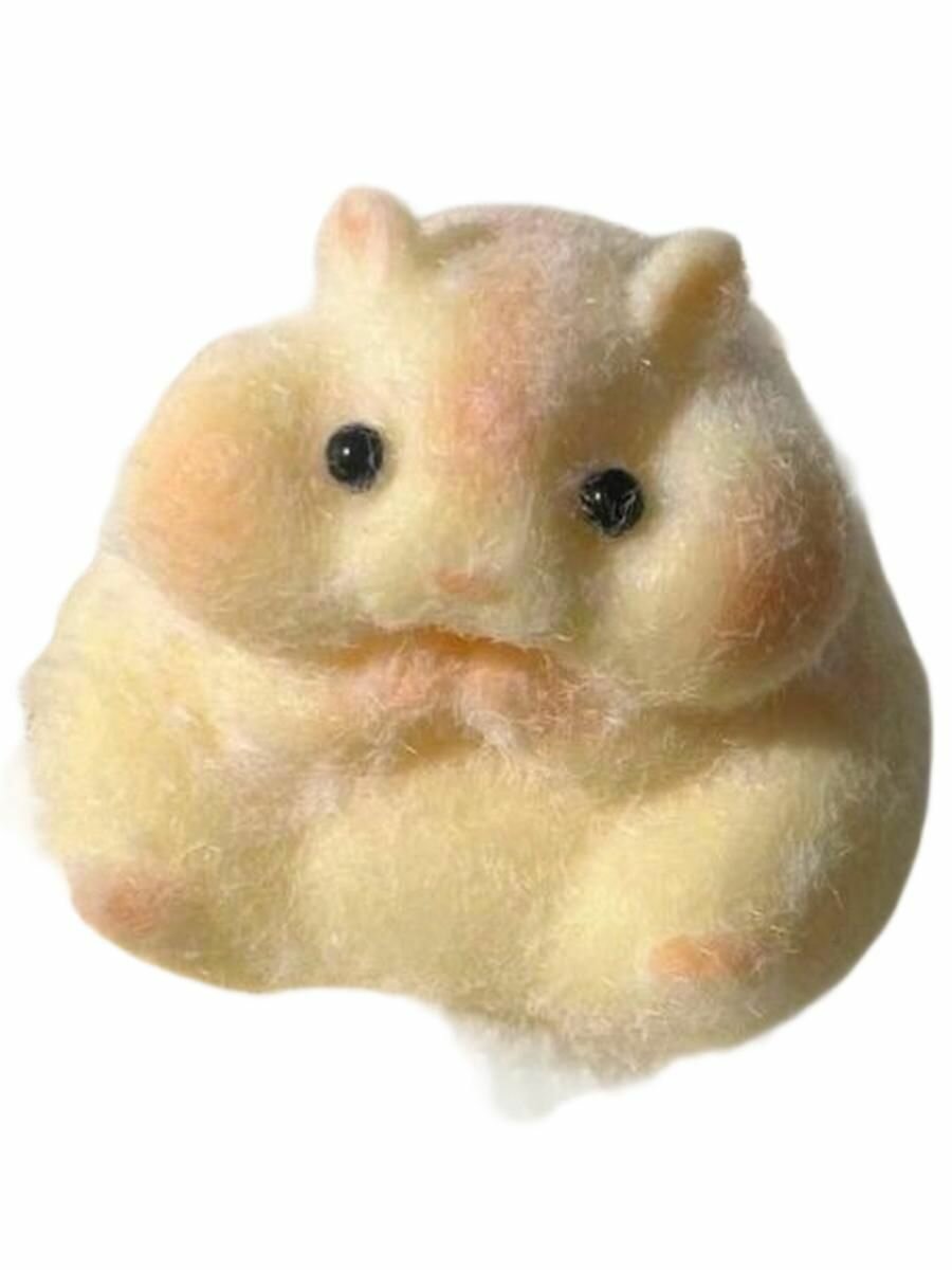 Музыкальная декомпрессионная игрушка Hamster Pinch-Декомпрессионный артефакт для детей и взрослых (Цвет товара: желтый)