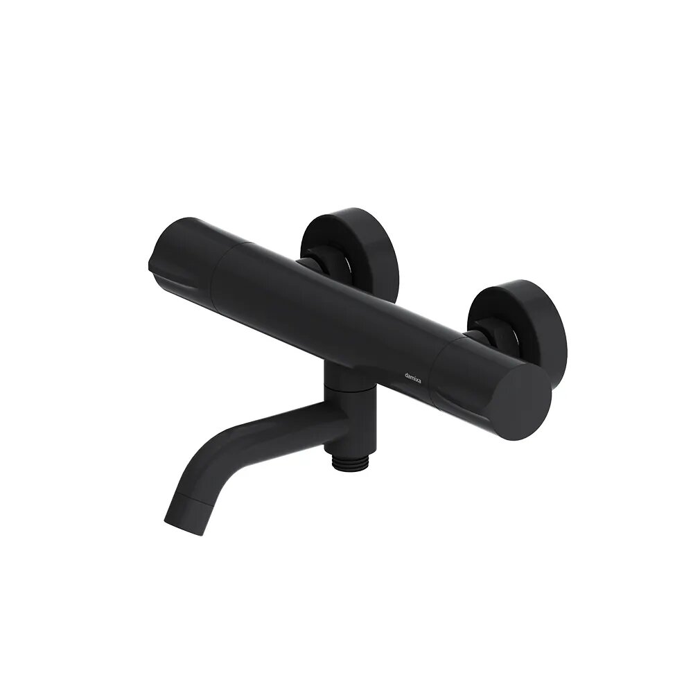 Смеситель Damixa Scandinavian Pure 363000300 для ванны и душа черный матовый