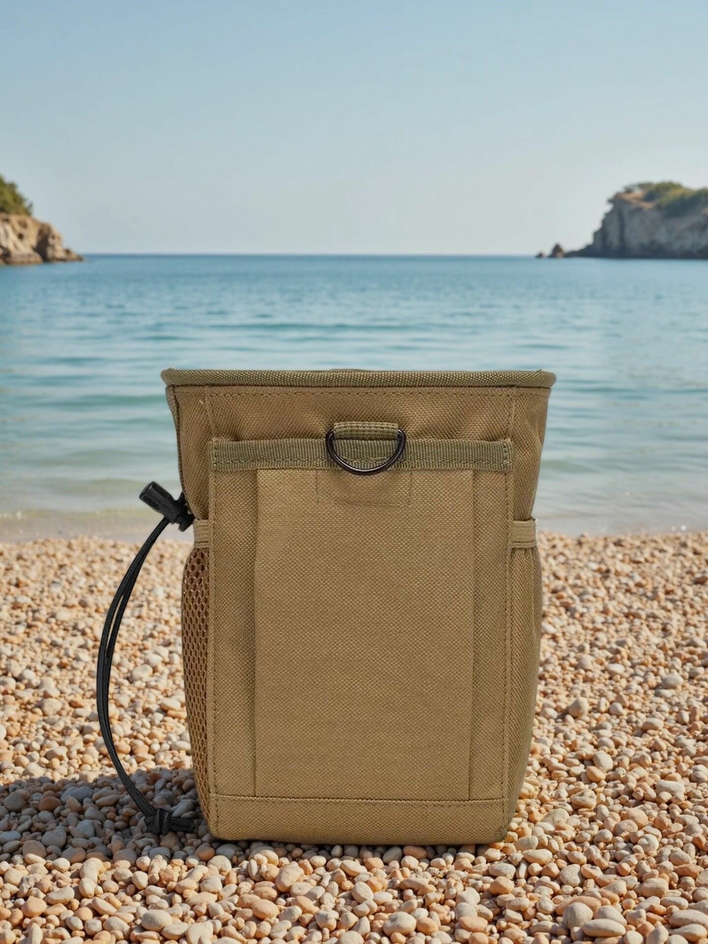 Подсумок для сброса магазинов (сбросник), сумка для лакомств собак песочный