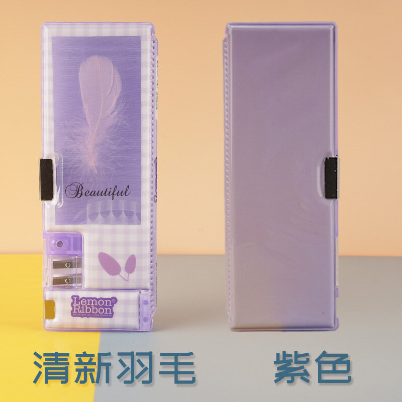 2026 Новейшая оптовая фабрика Интернет-знаменитости Жидкий песок Канцелярская коробка Креативная для детского сада Мальчики и девочки Учащиеся начальной школы Многофункциональный пенал для детей