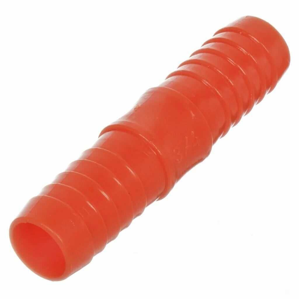 Надежный соединитель шланга 3/4 дюйма пластиковый, фитинг елочка, полив сада, огорода, муфта E190001