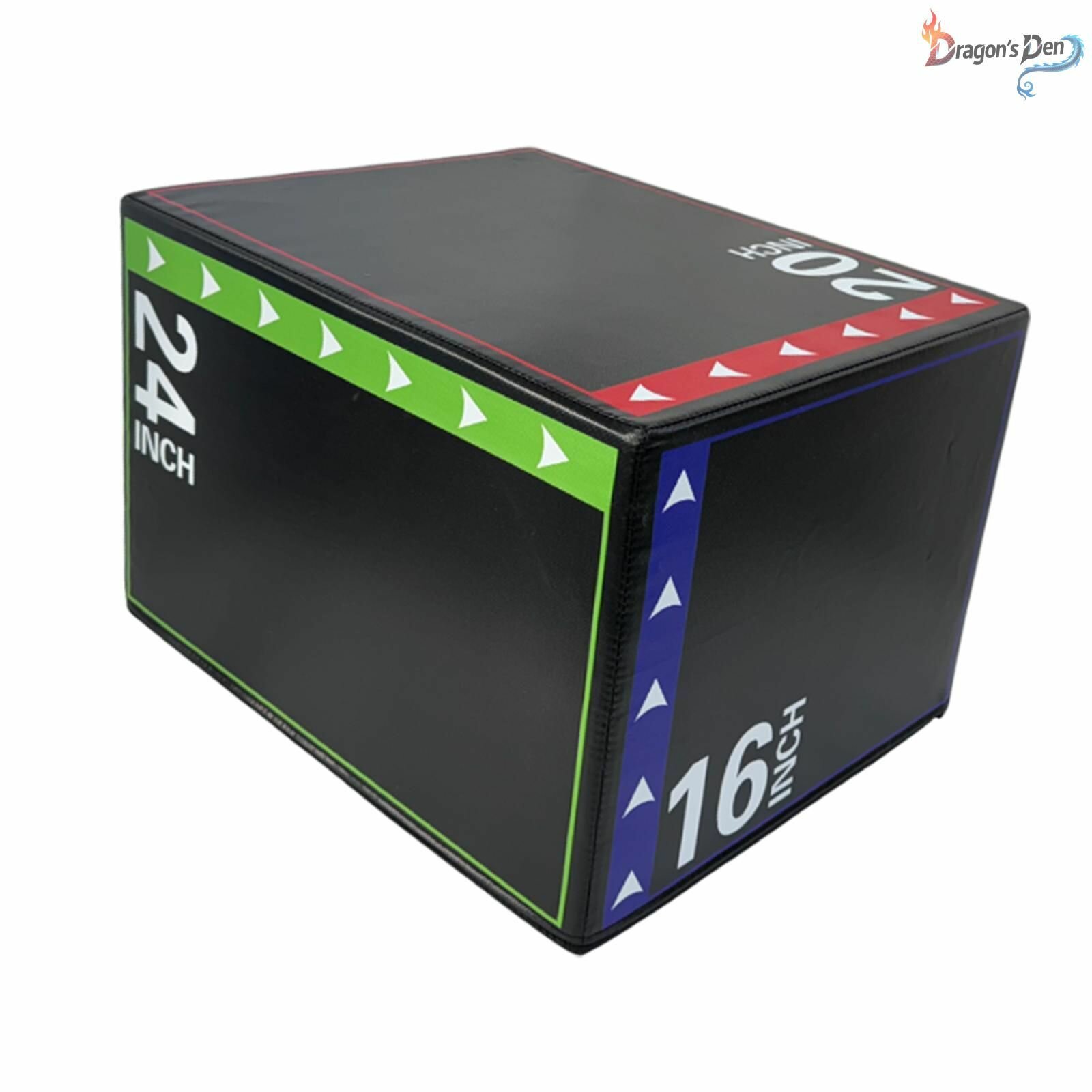 3-в-1 Ящик для Плиометрических Прыжков, Портативный Ящик для Фитнеса и Тренировок