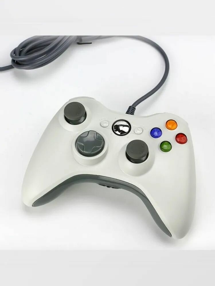 Геймпад для игровой приставки Xbox 360 и ПК (Windows) / Джойстик проводной
