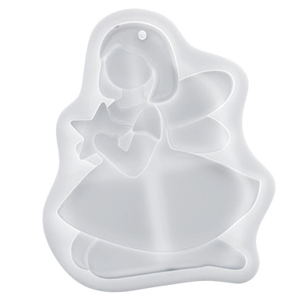 Силиконовая форма для украшения милого маленького ангела из гипса-01 mold