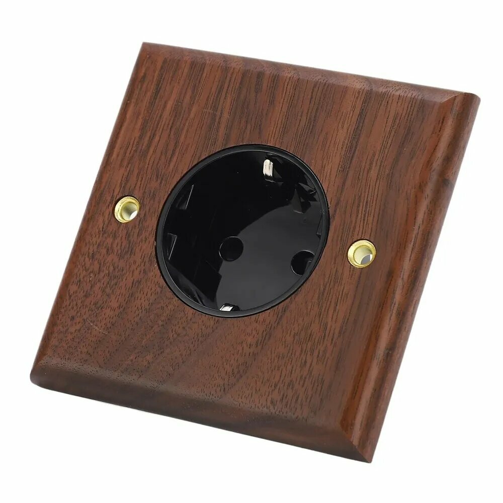 Настенная розетка стандарта ЕС RetroStyle, 16 А, 250 В, с декоративной отделкой под ретро-дизайн