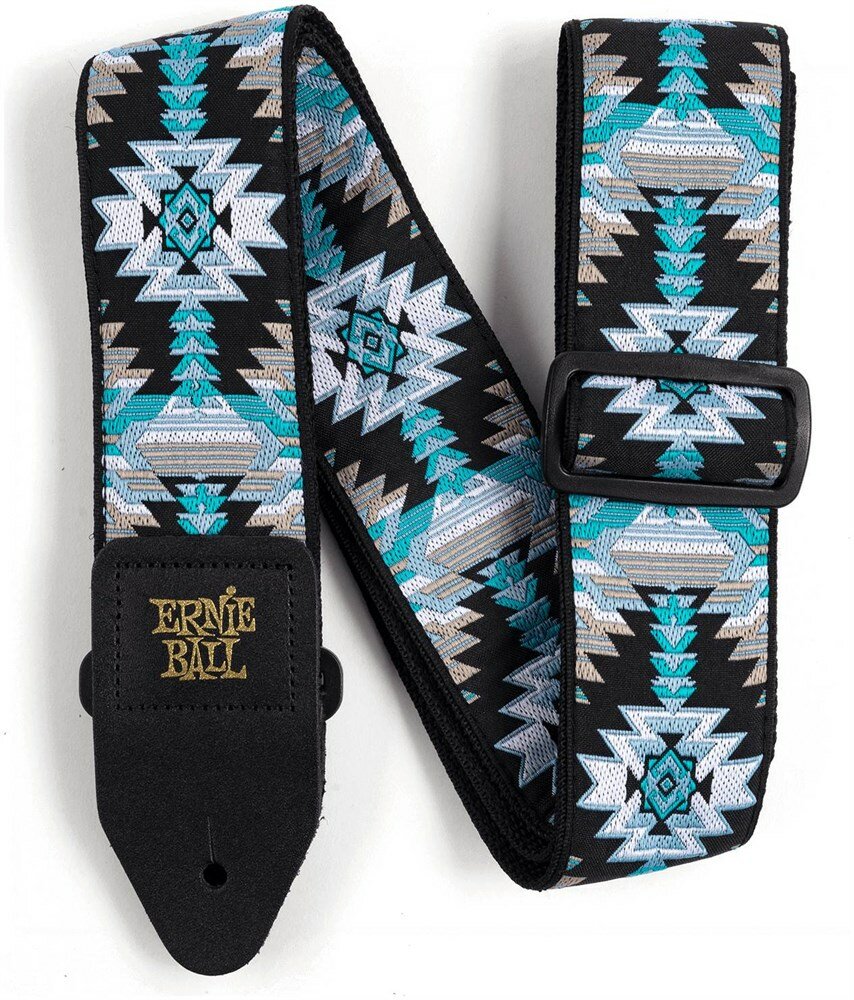 ERNIE BALL 4609 Jacquard Albuquerque Blue - Ремень для гитары