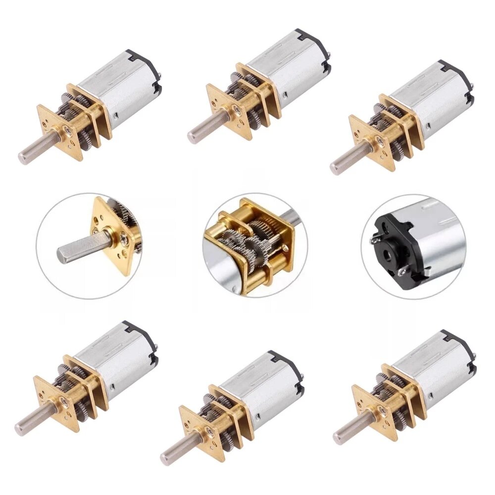Двигатель постоянного тока N20 DC 3V, 150RPM