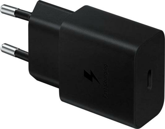 Сетевое зарядное устройство Samsung EP-T1510XBEGEU 2А USB-C черный — фото 1
