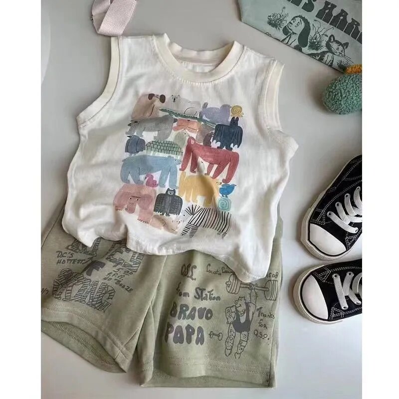 Костюм для малышей SYJWY Модная детская одежда