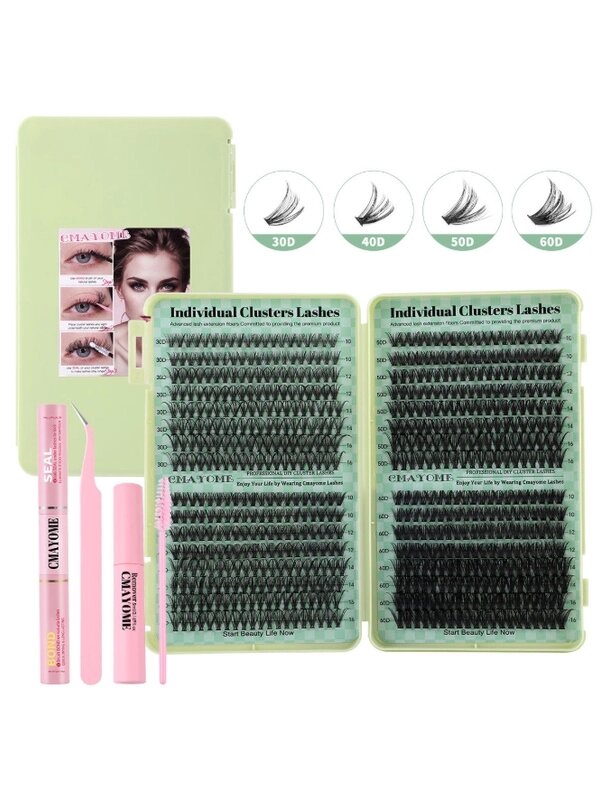 Пучки накладные в наборе/ресницы пучковые