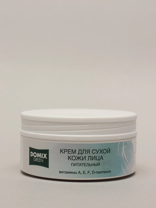 Крем для сухой кожи лица питательный с витаминами A, E, D, F, Domix 75 мл