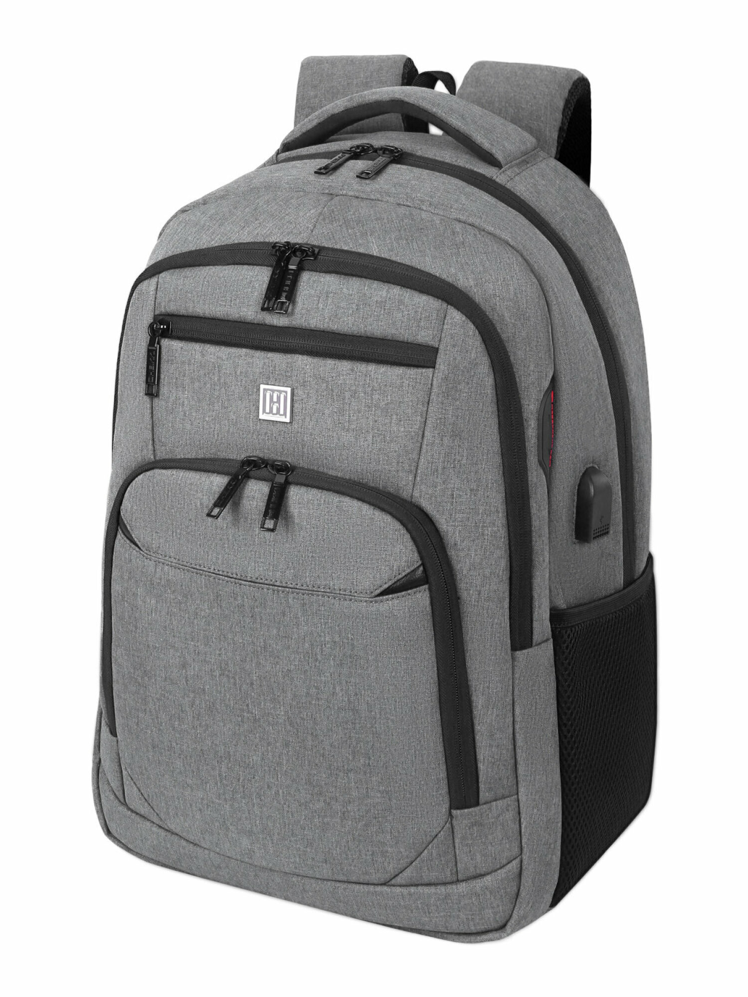 Рюкзак женский мужской, школьный спортивный городской, для подростка, отделение для ноутбука, 46x31x19см, Heikki, 273895