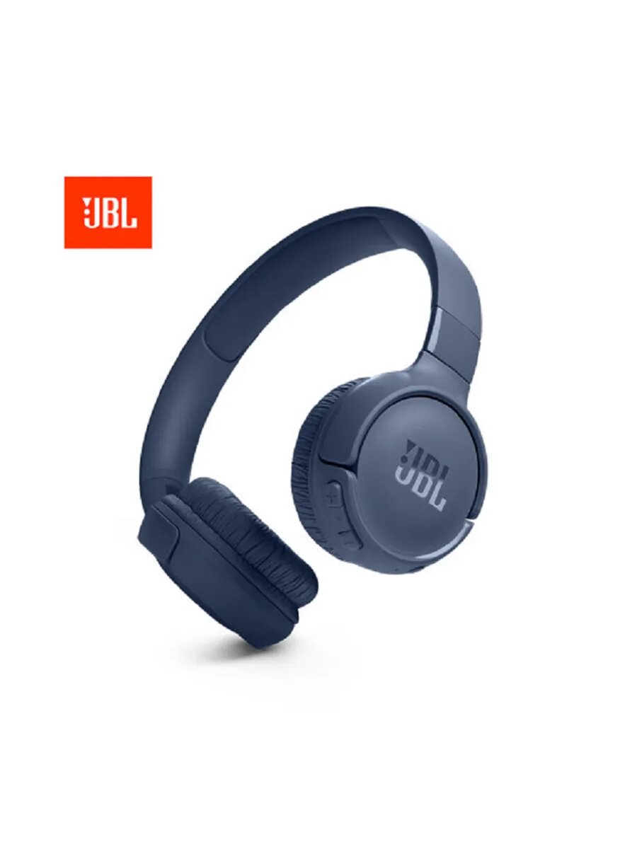 Беспроводные наушники JBL TUNE 520BT, синий, Bluetooth
