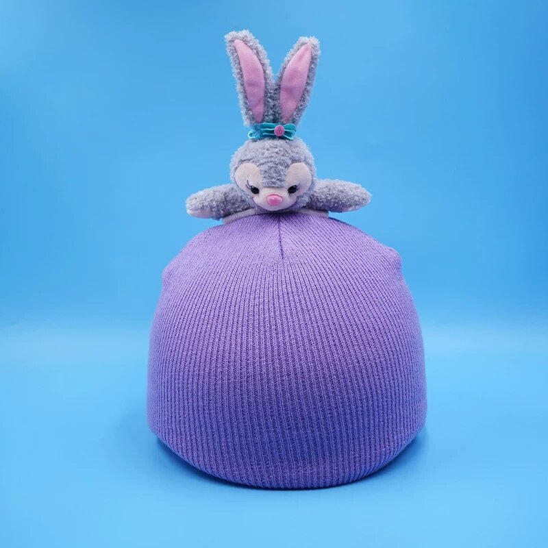 Милый интернет-знаменитости в одном стиле, светло-голубой двухслойный бант, теплое снаряжение, лыжный шлем, одинарный и