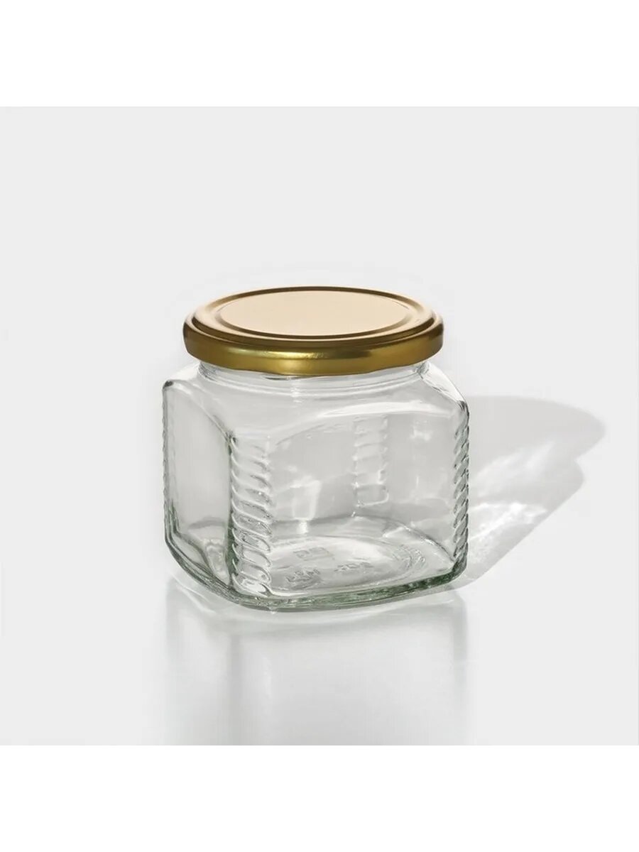 Элегантный набор стеклянных банок для консервации