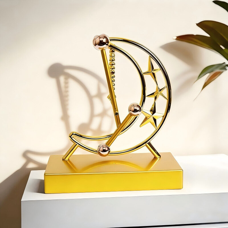 Креативный космический орнамент с небесными телами, вечное движение, настольная магнитная левитация, технология качания и вращения, декор для гостиной