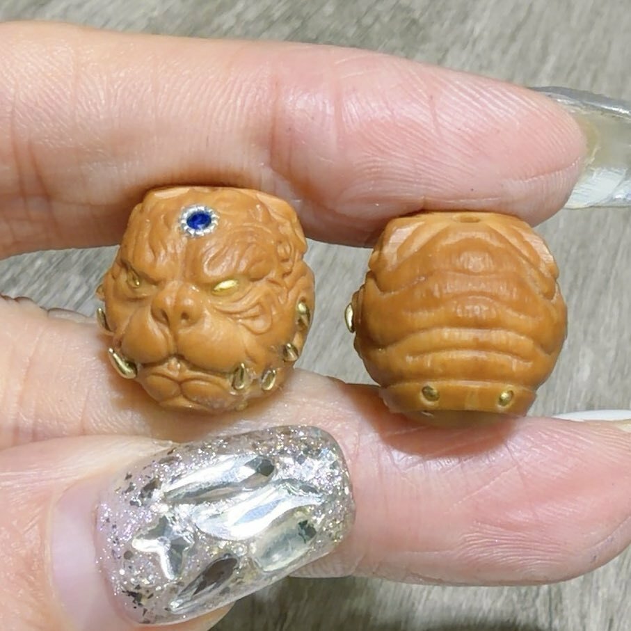 Изысканные резные головы обезьяны, различные свободные бусины, аксессуары для DIY, браслеты, ожерелья, разделительные бусины, подвески, подвесные украшения, голова обезьяны