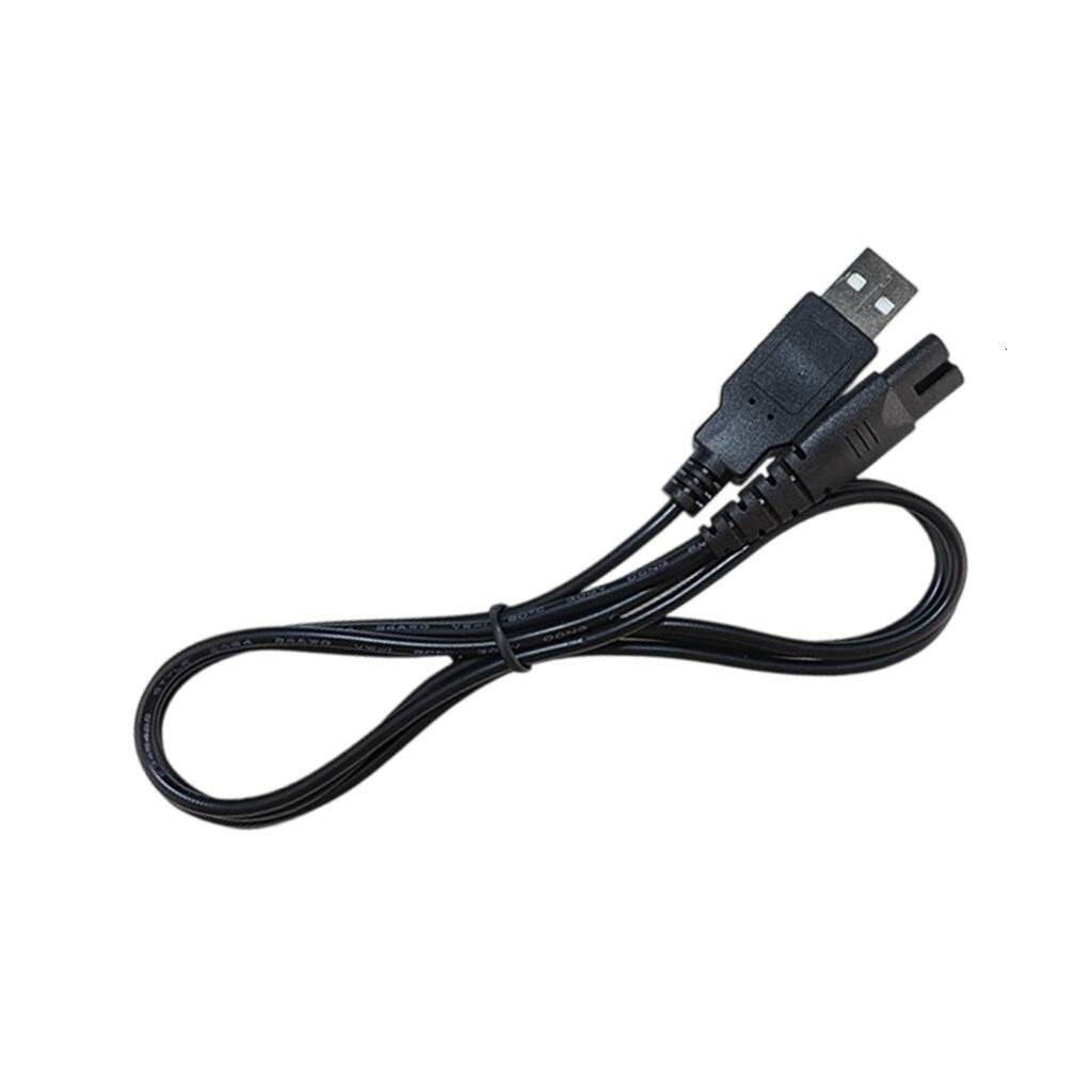 USB-кабели для зарядки бритв, Черный