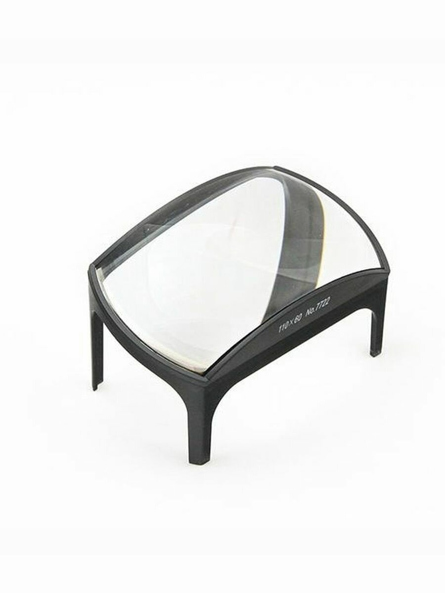 Лупа на подставке 7722, 3x, 110x60 мм