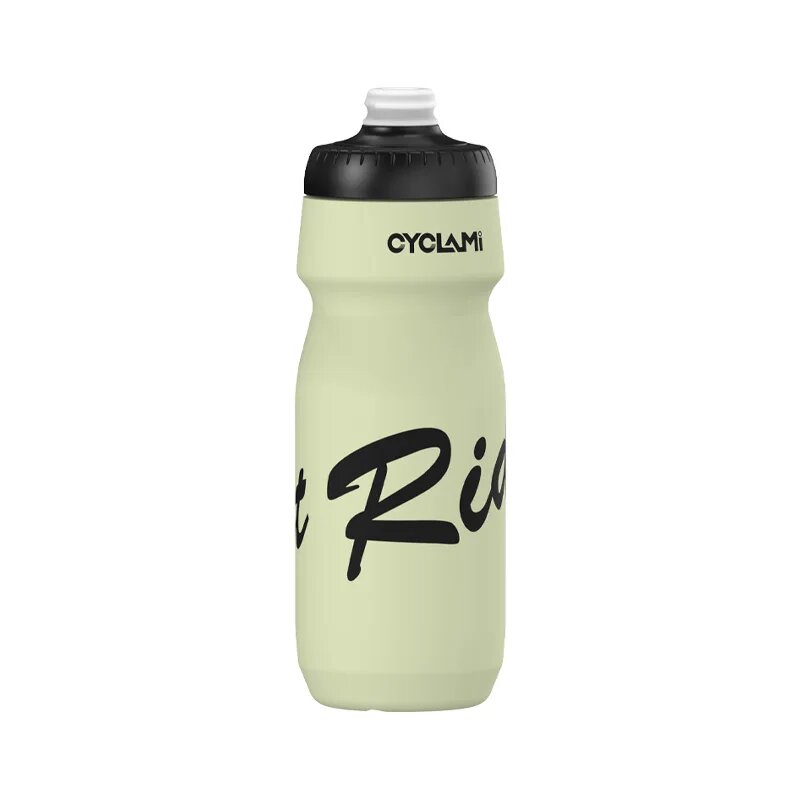 CYCLAMI Бутылка для воды 650 мл пластиковая для велоспорта Light Green 650ml
