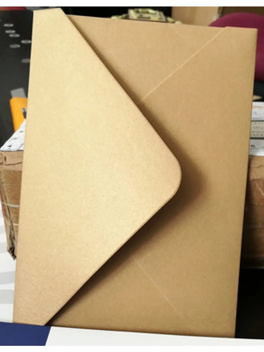 Винтажный конверт (Перламутр Миджин, 10 шт.)