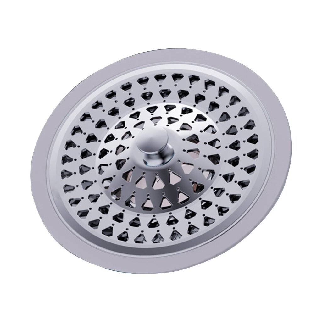 Сетчатый Фильтр Для Слива Душа, Улавливатель Волос, Сливная Крышка Для Ванной Комнаты Из Нержавеющей Стали, Герметичное Уплотнение Для Защиты От Запаха, Стандартная Посадка