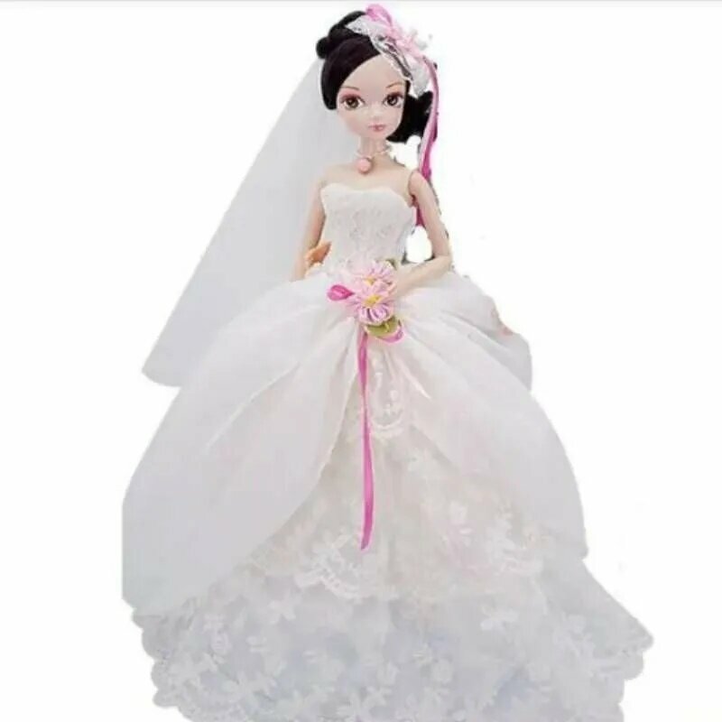 Кукла 28 см Kurhn Китайская мифологическая фигурка куклы Свадебные подарки #9113 Только с девушкой.