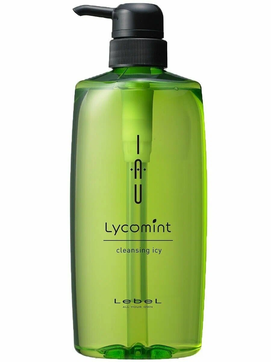 Lebel IAU Lycomint Cleansing Icy Шампунь для волос охлаждающий, 600 мл