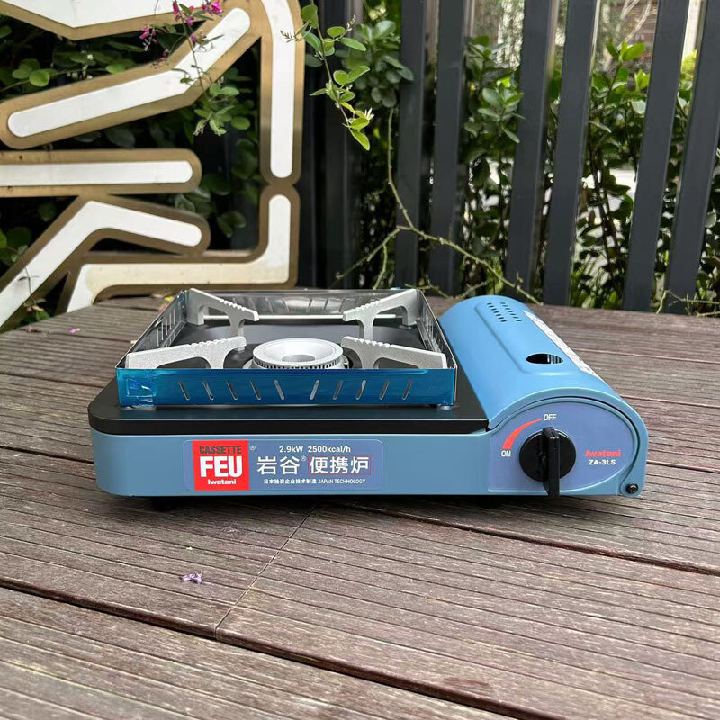 Портативная плита Iwatani, ветроустойчивая BBQ плита, уличная газовая плита, плита для горячего горшка ZA-3LS