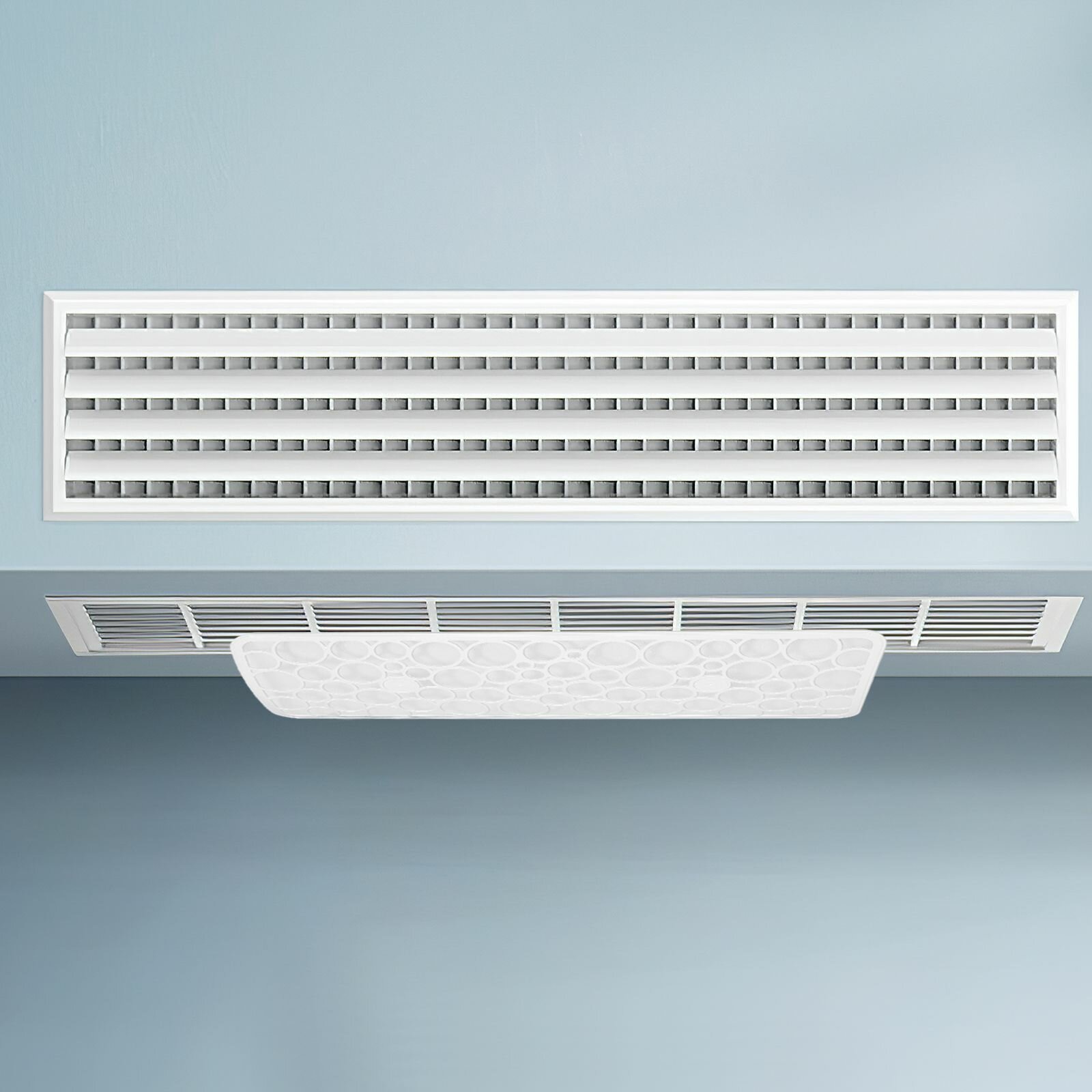 Регулируемый потолочный дефлектор для вентиляции центрального кондиционера из пластика