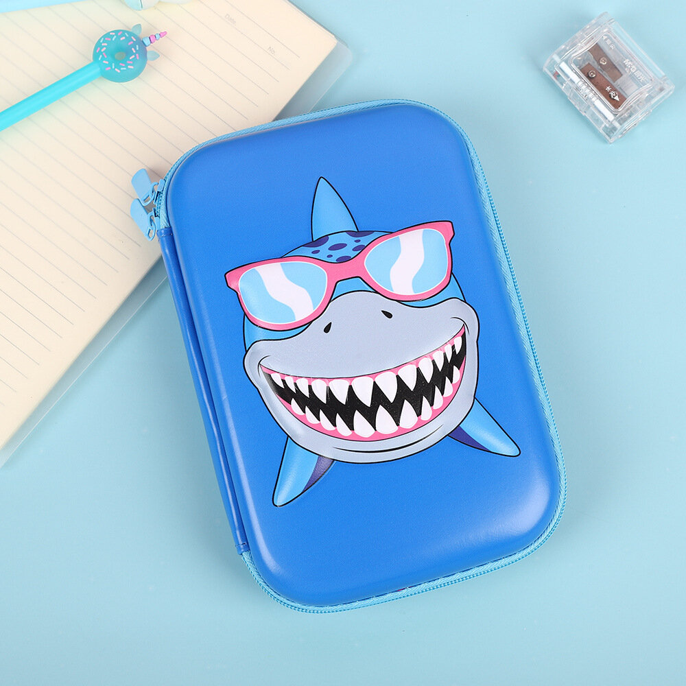 Новая мультяшная милая трехмерная канцелярская коробка, большая емкость, пенал для детей, пенал для мальчиков и девочек, сумка для ручек для студентов