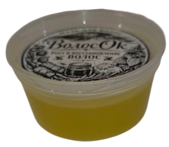 Натуральная травяная мазь для кожи головы и волос