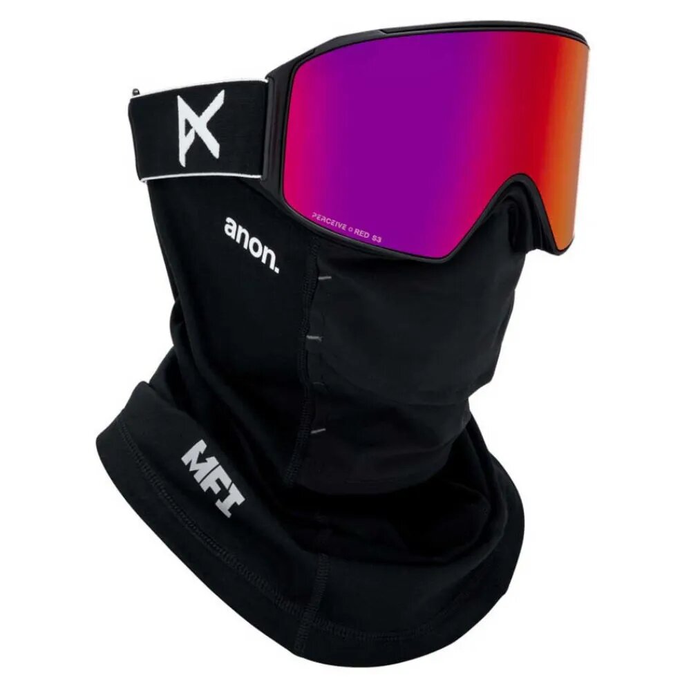 Очки-маска для сноуборда и горных лыж Anon M4 (солнцезащитная + антибликовая линзы)